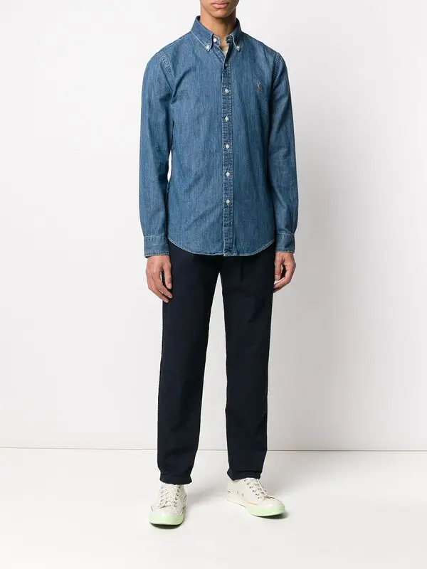 Polo Ralph Lauren Slim Fit Oxford Shirt - Blue