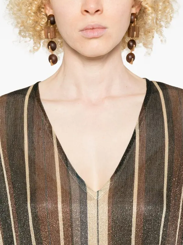 SIYU Zoe Striped Kaftan Dress - Multi
