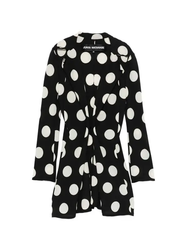 Junya Watanabe Polka Dot Single-breasted Jacket