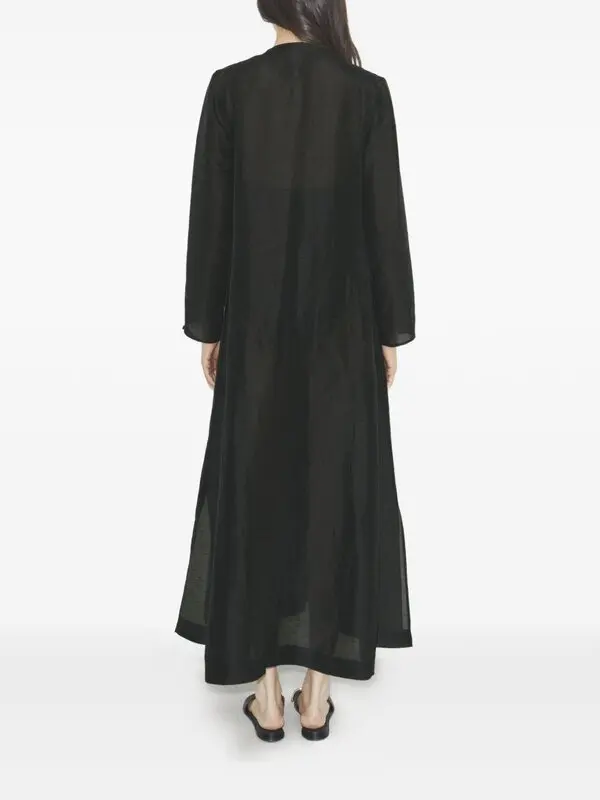 Tory Burch Linen And Silk Long Kaftan