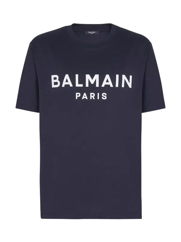 Balmain Cotton T-shirt - Blue