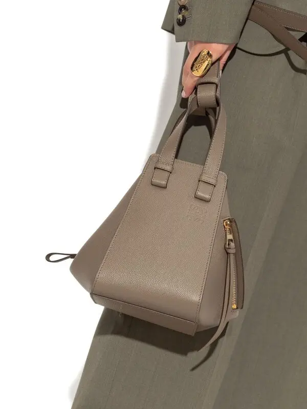 Loewe Hammock Compact Leather Handbag