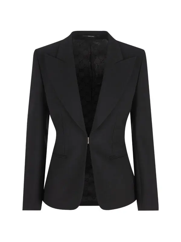 Gucci Wool Single-breasted Jacket