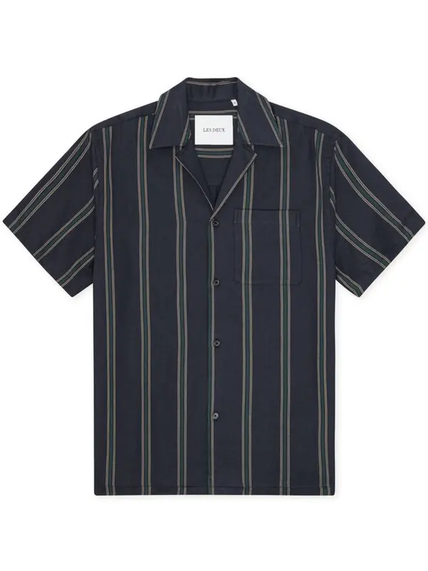 LES DEUX Lawson Shirt - Blue