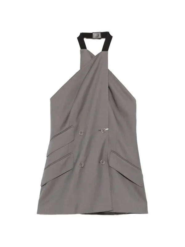Max Mara Wool Halterneck Top