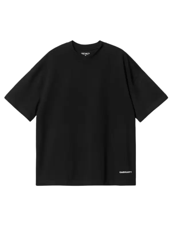 Carhartt Work In Progress Link Script T-shirt - Black