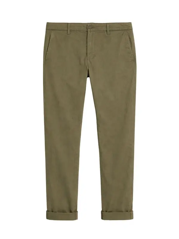 DONDUP Regular Chino Gaubert Trousers - Green