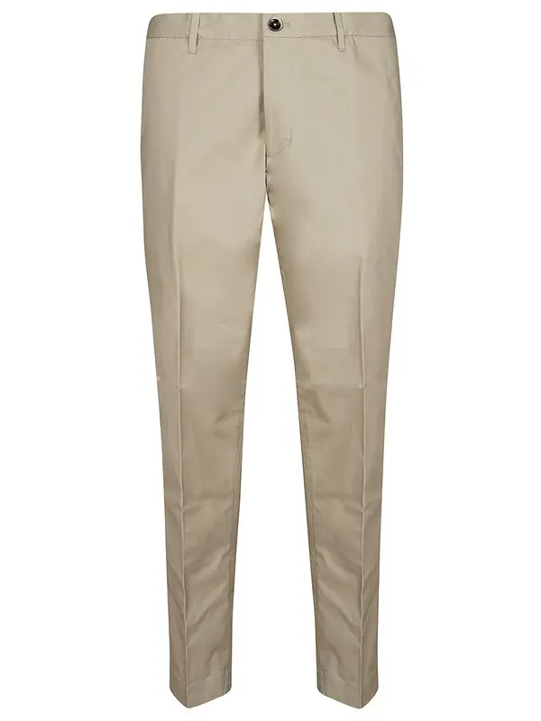 NINE:INTHE:MORNING Jupiter Flat Slim Trousers - Green