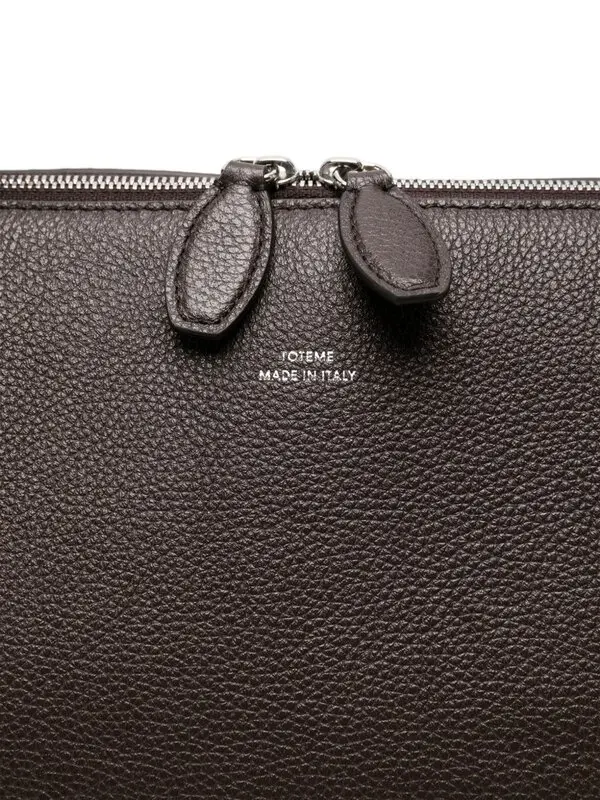 TOTEME Day Leather Tote Bag - Brown