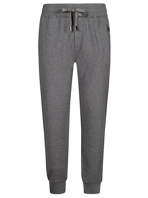 Dolce & Gabbana Essential Trousers With Drawstring And Zip Pockets
