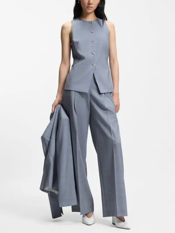 BOSS Tailored Wide-leg Trousers