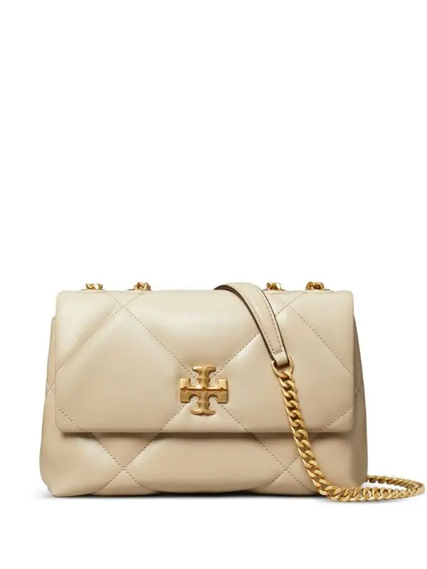 Tory Burch Kira Diamond Small Leather Shoulder Bag