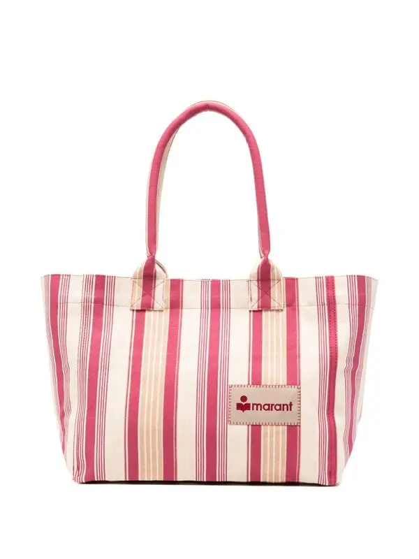 Isabel Marant Étoile Yenky Zipped Cotton Tote