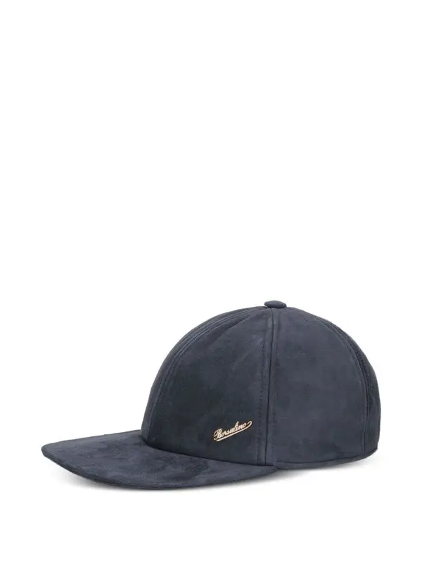 Borsalino Otis Suede Leather Cap