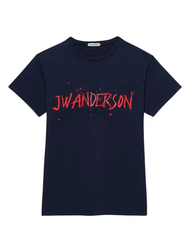 JW Anderson T-shirt With Logo - Blue