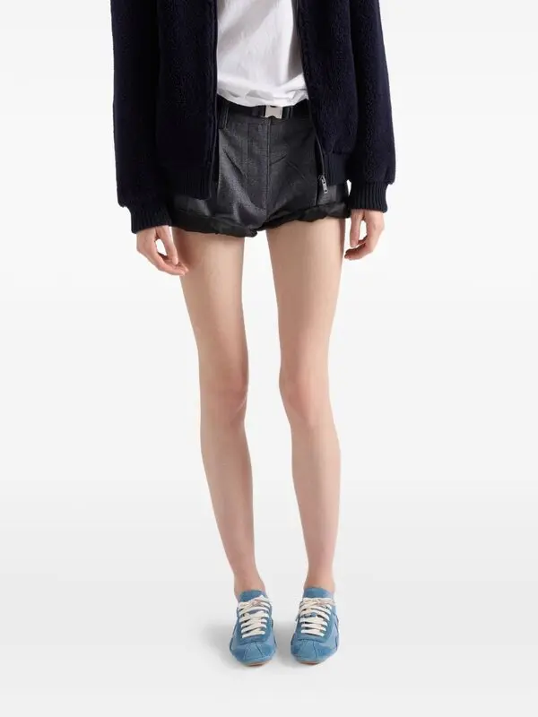 Prada Montecarlo Re-edition 2005 Suede Sneakers - Blue