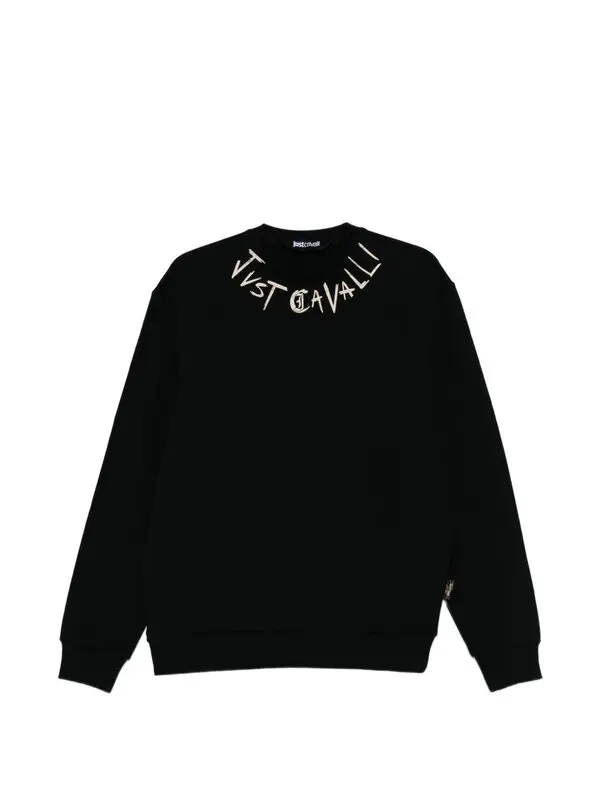 Just Cavalli Sweater With Logo Detail