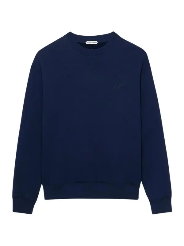 JW Anderson Ribbon Anchor Sweatshirt - Blue