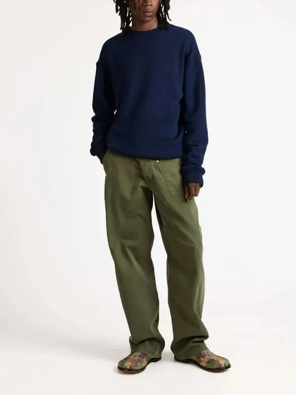 JW Anderson Ribbon Anchor Sweatshirt - Blue