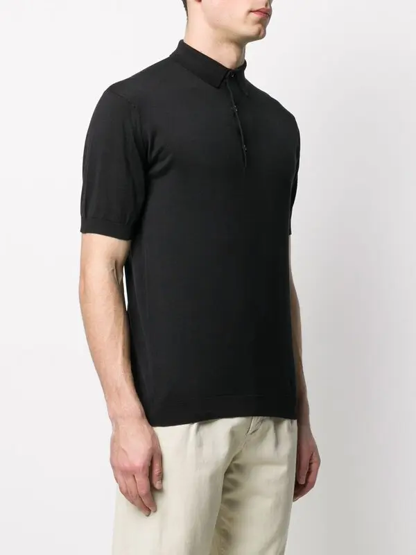 John Smedley Polo Adrian - Black