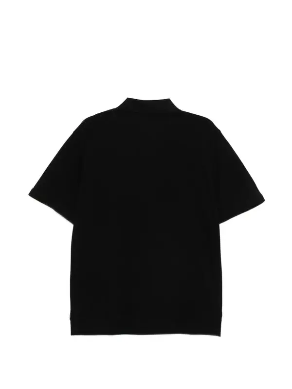 Just Cavalli Polo Shirt With Logo - Black