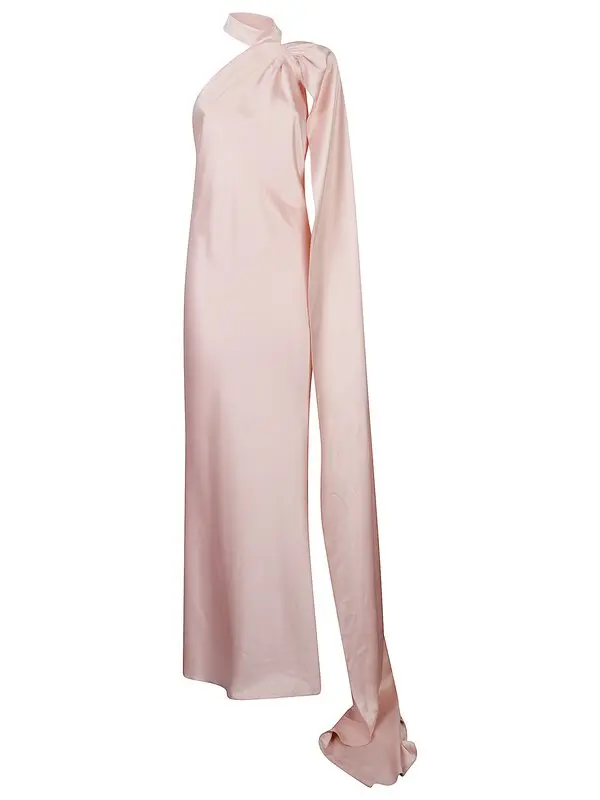 ACTUALEE Long Dress With Train