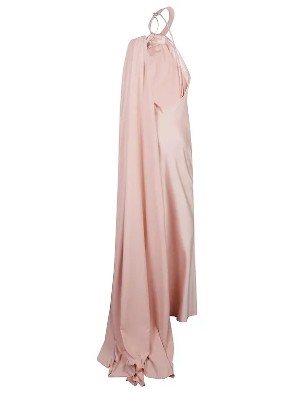 ACTUALEE Long Dress With Train
