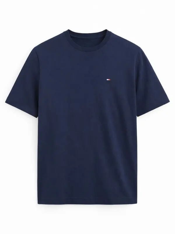 Tommy Hilfiger T-shirt With Flag - Blue