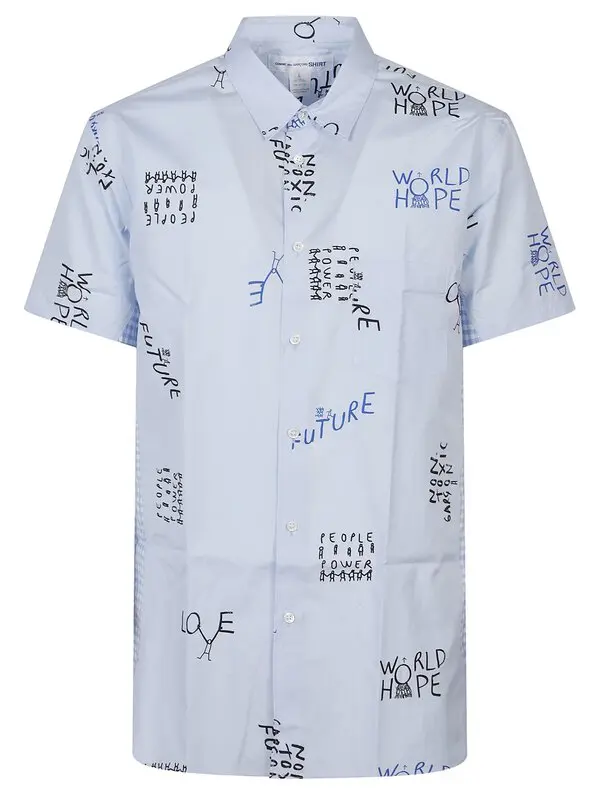 Comme Des Garçons Shirt With All-over Print