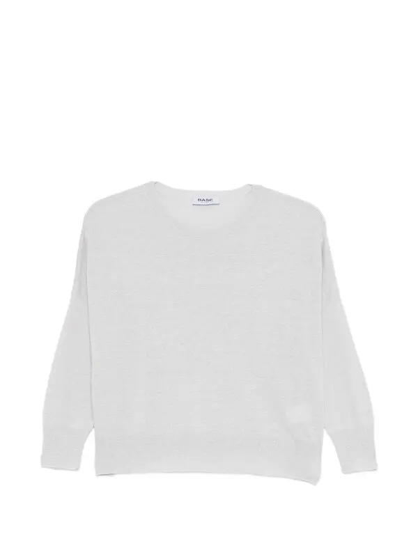 BASE Linen And Cotton Blend Sweater