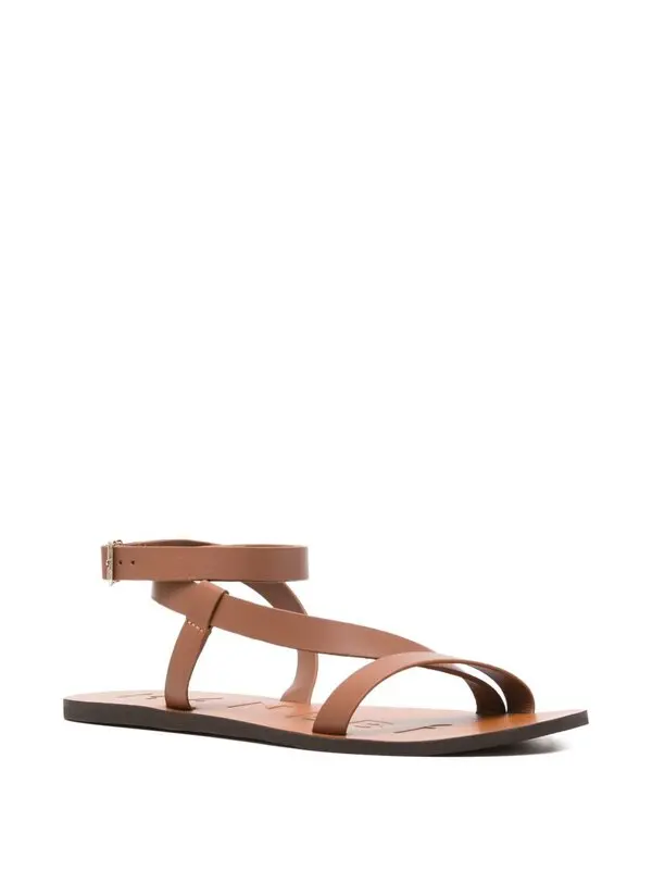 Manebí Leather Gladiator Sandals