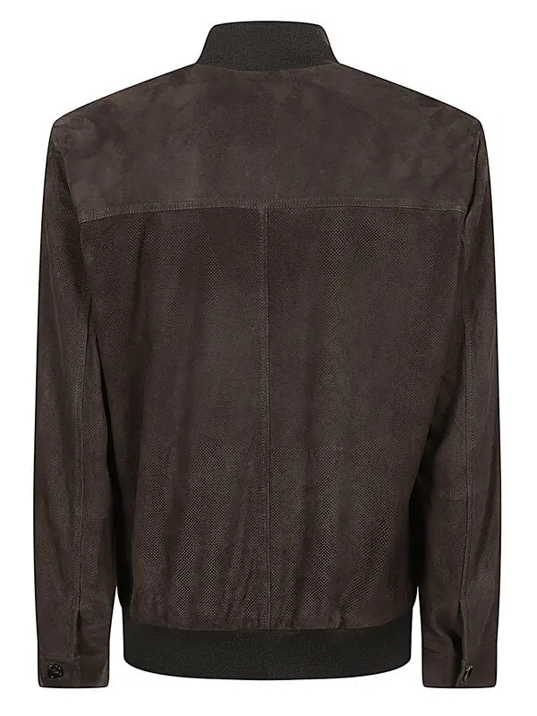 Brioni Suede Leather Jacket