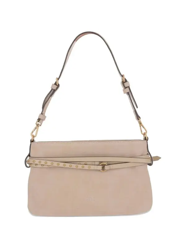Pinko Belt Mini Shoulder Bag - Beige