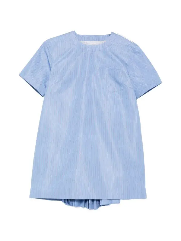 Sacai Cotton Mini Dress