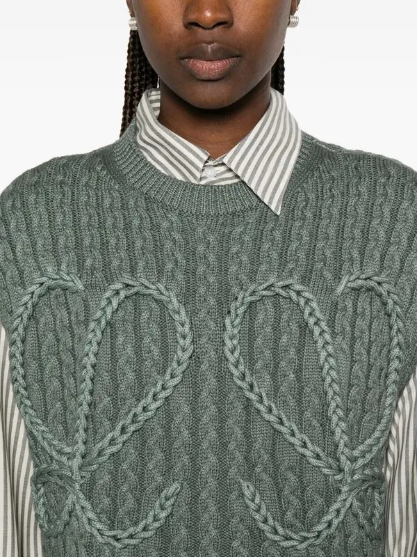 Loewe Anagram Wool Vest