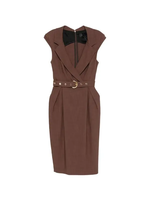 Pinko Midi Dress With Belt