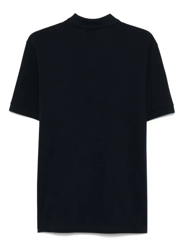 Paul Smith Logo Cotton Polo Shirt - Blue
