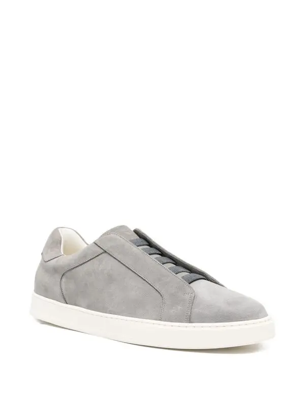 DOUCAL'S Suede Slip-on Sneakers