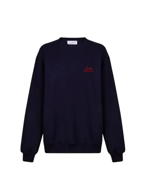 Giada Benincasa Hello Love" Sweatshirt - Blue