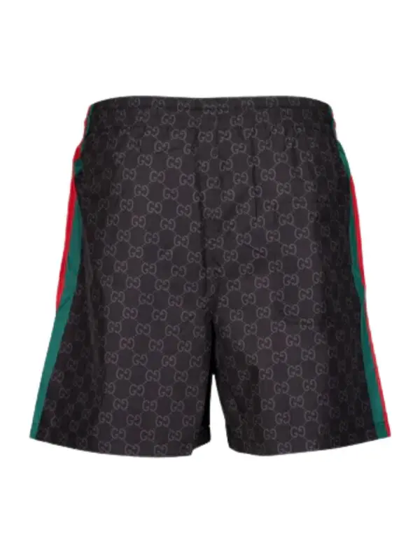Gucci Gg Print Swim Shorts