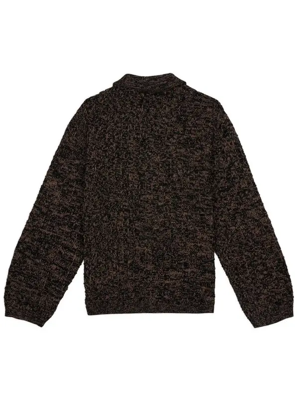 BRAIN DEAD Waffle Knit Pullover Sweater