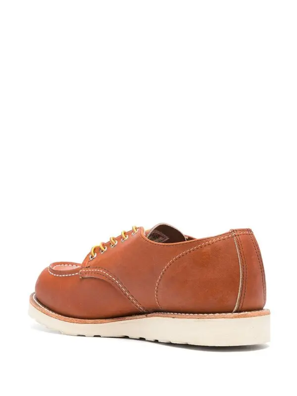 Red Wing Moc Leather Brogues - Brown