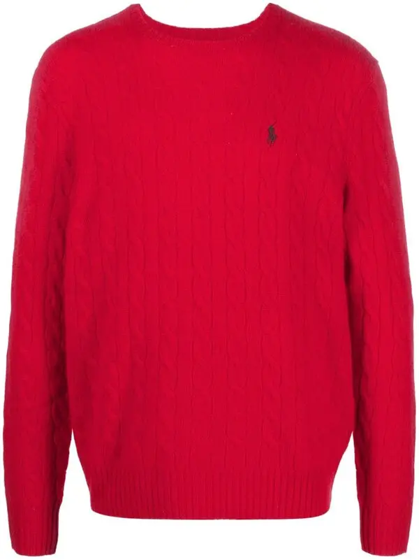 Polo Ralph Lauren Cable Knit Crewneck Sweater