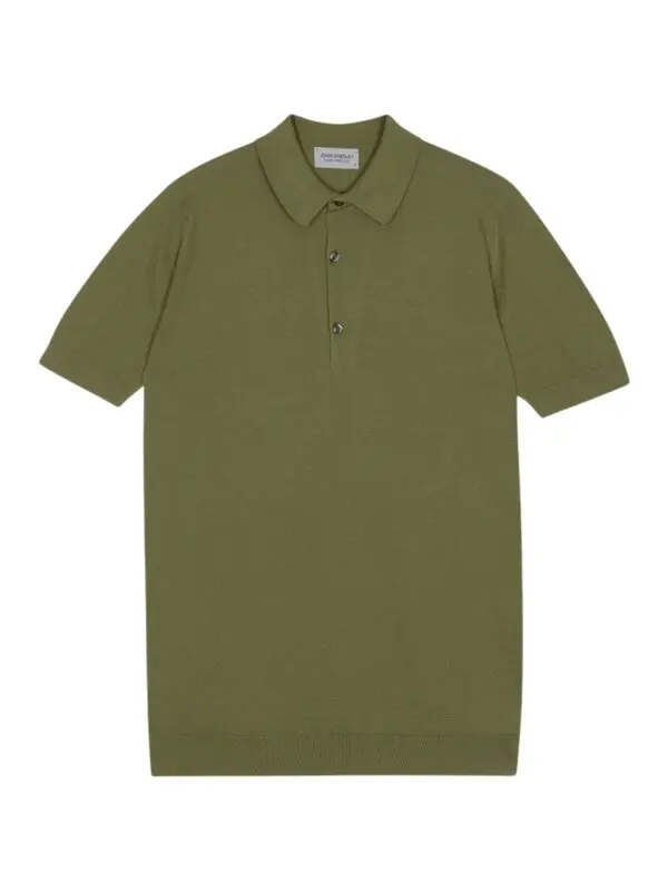 John Smedley Polo Roth - Green