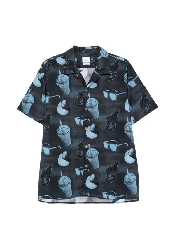 Paul Smith Casual Fit Shirt - Blue