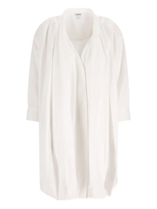 Loewe Cotton Draped Dress