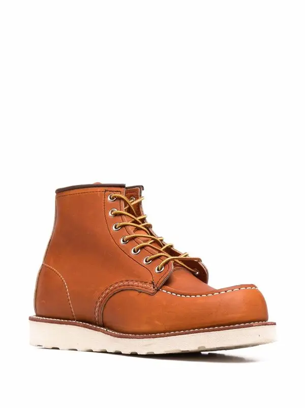 Red Wing Classic Moc Leather Boots - Brown