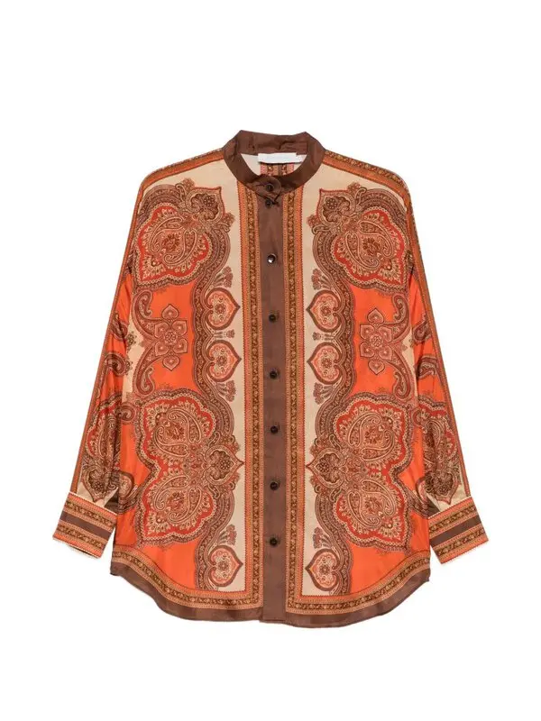 Zimmermann Mahon Silk Shirt