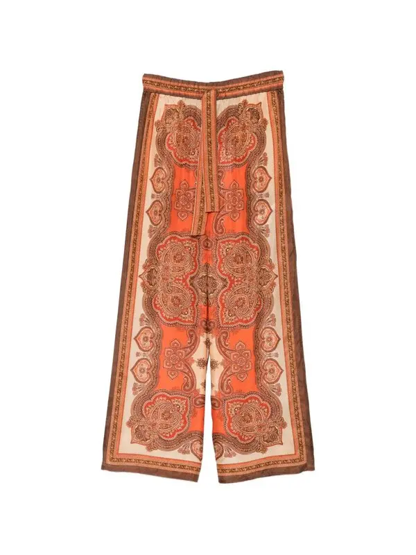 Zimmermann Mahon Silk Trousers