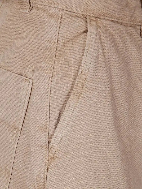 Studio Nicholson Chalco Cropped Jeans - Brown